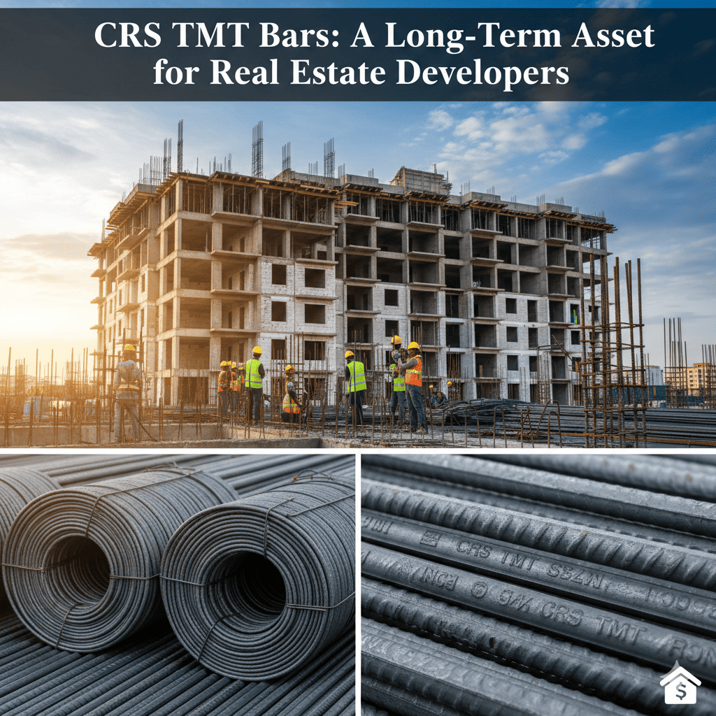 Why Real Estate Developers Choose CRS TMT Bars for ROI